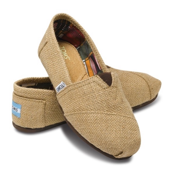 Toms | Shoes | Toms Classic Natural Burlap | Poshmark